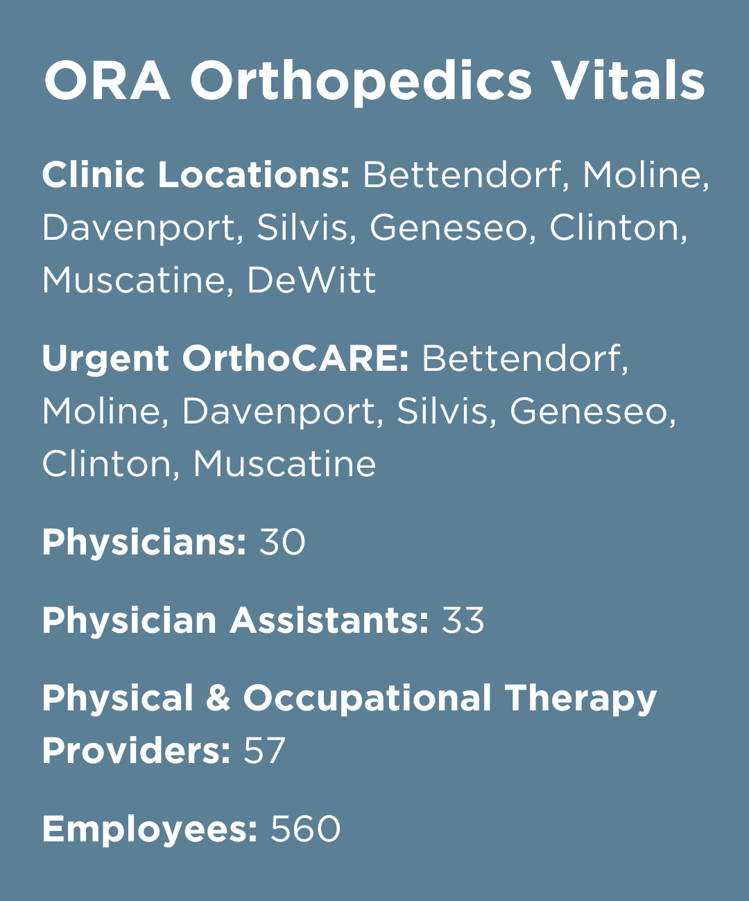 ORA's 2025 Growth Dedicated to What Moves You - ORA Orthopedics